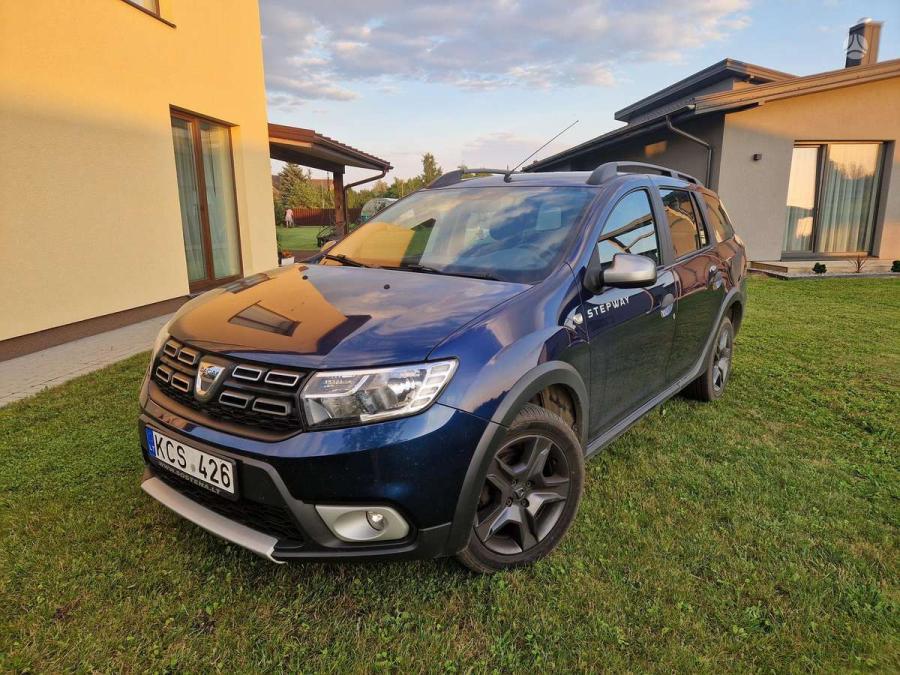 Zils Dacia Logan 2017 Panevēža, ar dzinēja tilpumu 1.46 L un nobraukumu 155 tūkst. km par 4590 €, foto 3 vietnē AUTOMOTO.COM.LV