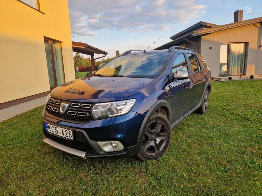Zils Dacia Logan 2017 Panevēža, ar dzinēja tilpumu 1.46 L un nobraukumu 155 tūkst. km par 4590 €, foto 4 vietnē AUTOMOTO.COM.LV