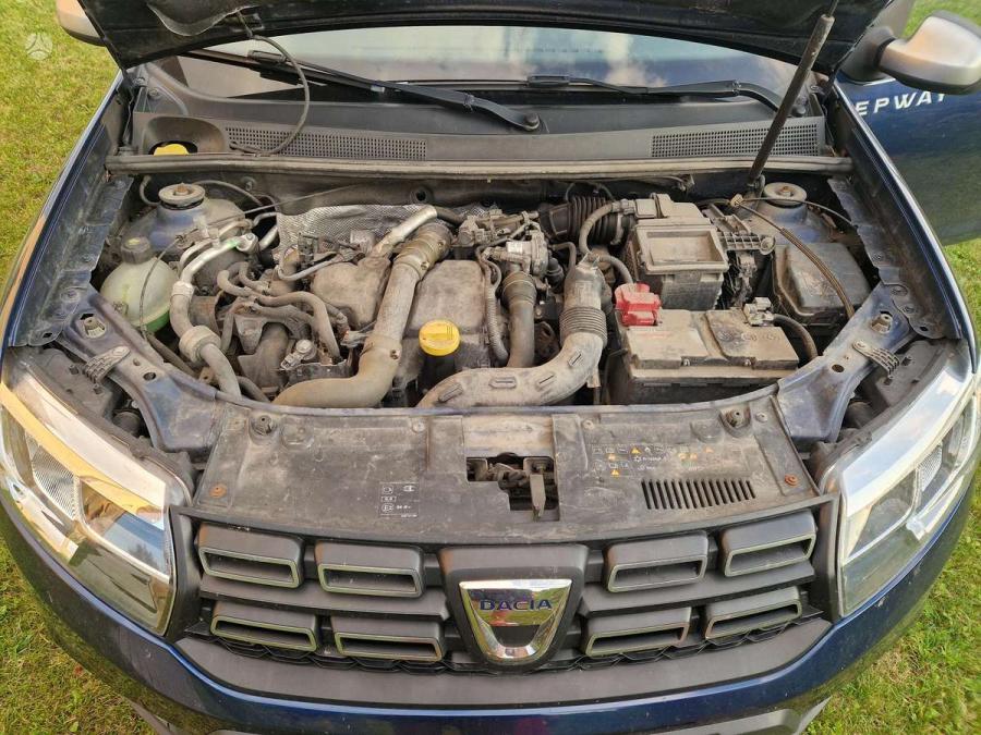 Zils Dacia Logan 2017 Panevēža, ar dzinēja tilpumu 1.46 L un nobraukumu 155 tūkst. km par 4590 €, foto 27 vietnē AUTOMOTO.COM.LV