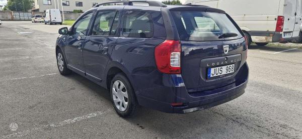 Blue Dacia Logan 2017 in Kaunas, with an engine capacity of 1.00 L and mileage of 101 thousand km for 3550 €, photo 5 on AUTOMOTO.COM.LV