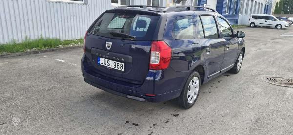 Blue Dacia Logan 2017 in Kaunas, with an engine capacity of 1.00 L and mileage of 101 thousand km for 3550 €, photo 7 on AUTOMOTO.COM.LV