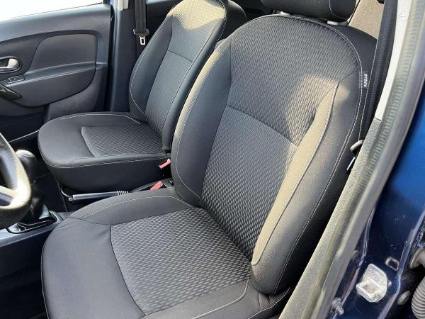 Blue Dacia Logan 2018 in Siauliai, with an engine capacity of 0.90 L and mileage of 134 thousand km for 3850 €, photo 10 on AUTOMOTO.COM.LV