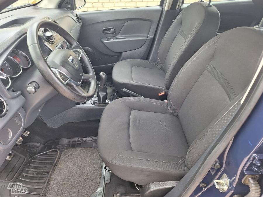 Zils Dacia Logan 2018 Marijampole, ar dzinēja tilpumu 1.00 L un nobraukumu 72 tūkst. km par 3950 €, foto 8 vietnē AUTOMOTO.COM.LV