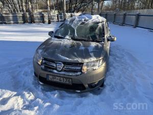 Brūns Dacia Logan 2014 Rīga, ar dzinēja tilpumu 1.20 L un nobraukumu 149 tūkst. km par 2150 €, foto  vietnē AUTOMOTO.COM.LV