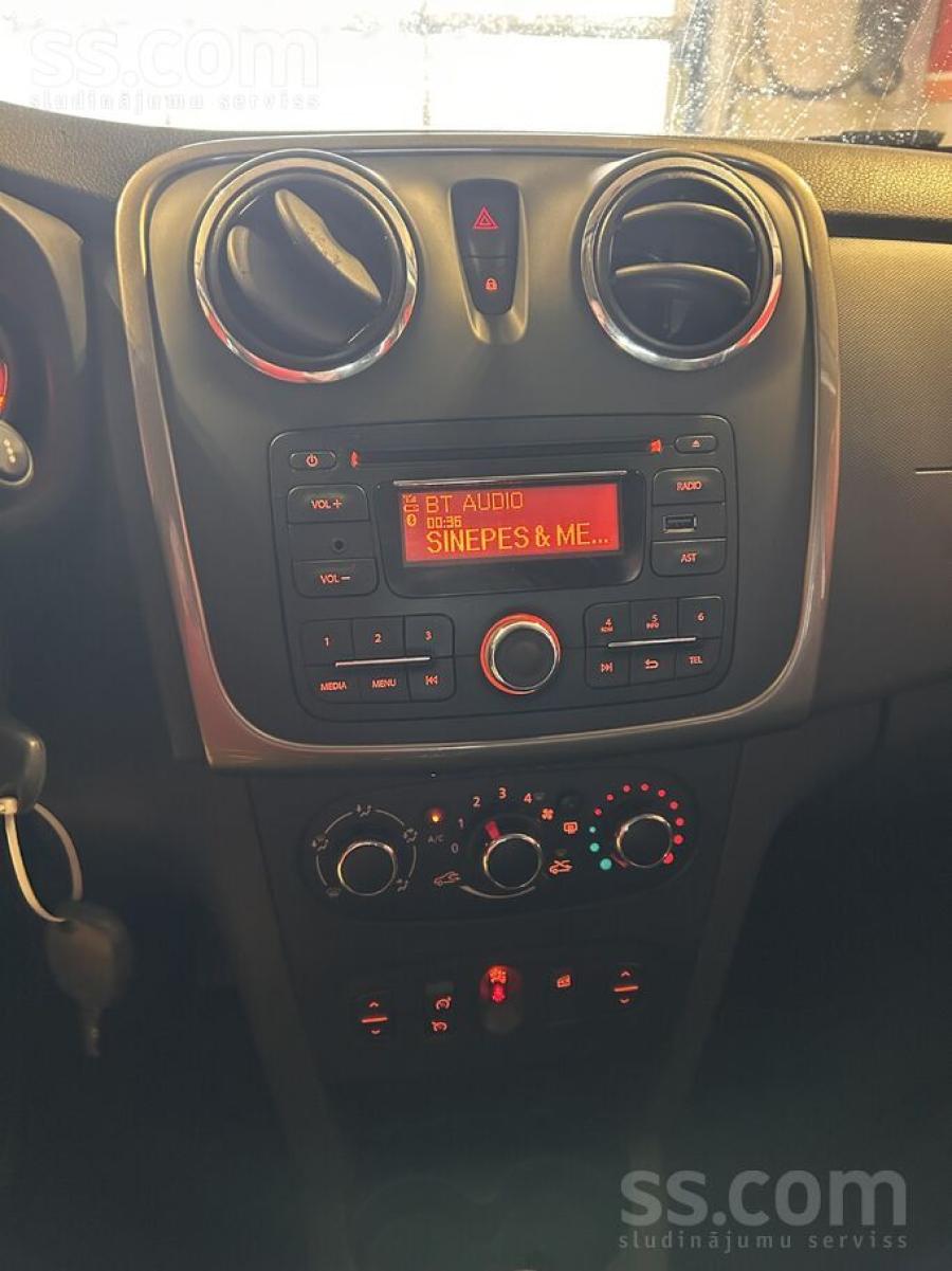 Brūns Dacia Logan 2016 Saldus, ar dzinēja tilpumu 1.50 L un nobraukumu 92 tūkst. km par 5200 €, foto 9 vietnē AUTOMOTO.COM.LV