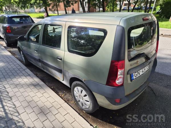 Zaļš Dacia Logan 2007 Rēzekne, ar dzinēja tilpumu 1.60 L un nobraukumu 264 tūkst. km par 600 €, foto 6 vietnē AUTOMOTO.COM.LV