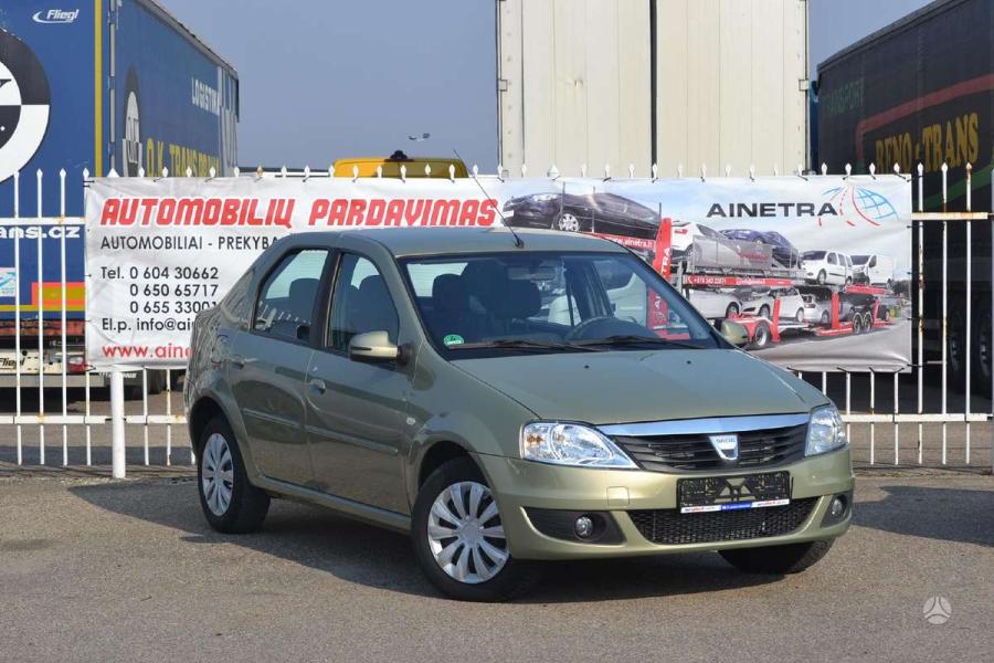 Zaļš Dacia Logan 2009 Marijampole, ar dzinēja tilpumu 1.60 L un nobraukumu 140 tūkst. km par 2200 €, foto 3 vietnē AUTOMOTO.COM.LV
