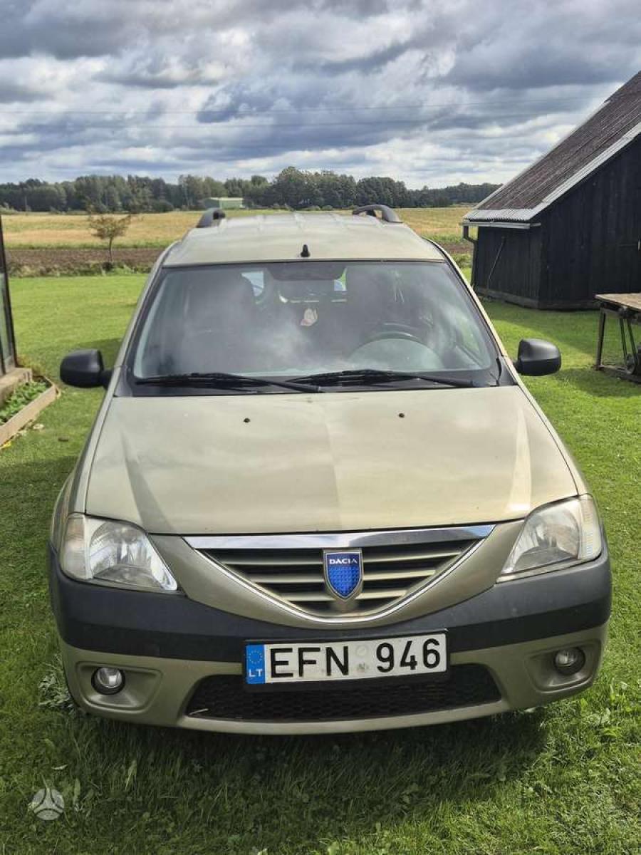 Zaļš Dacia Logan 2008 Kauņa, ar dzinēja tilpumu 1.46 L un nobraukumu 130 tūkst. km par 2000 €, foto 5 vietnē AUTOMOTO.COM.LV