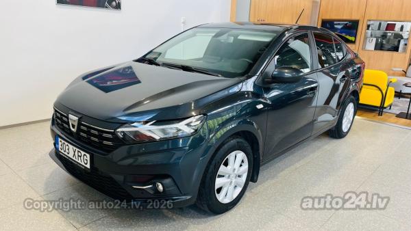 Серый Дачия Логан 2021 в Нарва, объемом двигателя 1.00 л и пробегом 38 тыс. км за 10990 €, фото 1 на AUTOMOTO.COM.LV