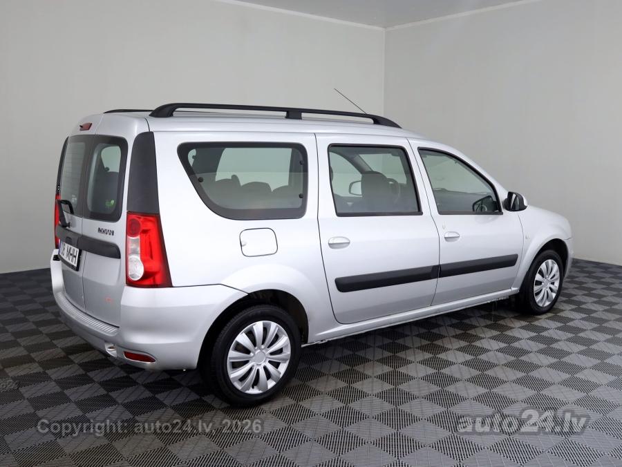 Grey Dacia Logan 2012 in Tallinn, with an engine capacity of 1.60 L and mileage of 195 thousand km for 1299 €, photo 4 on AUTOMOTO.COM.LV