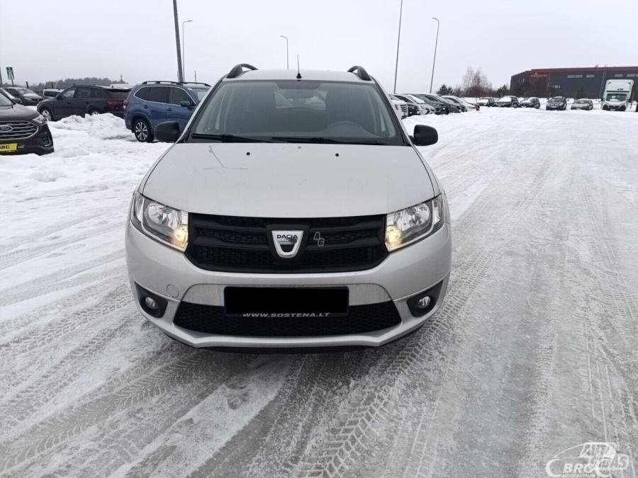 Grey Dacia Logan 2016 in Avizieniai, with an engine capacity of 1.20 L and mileage of 96 thousand km for 2900 €, photo 8 on AUTOMOTO.COM.LV