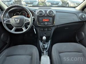 Grey Dacia Logan 2019 in Riga, with an engine capacity of 1.50 L and mileage of 95 thousand km for 5990 €, photo 9 on AUTOMOTO.COM.LV