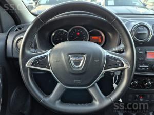 Grey Dacia Logan 2019 in Riga, with an engine capacity of 1.50 L and mileage of 95 thousand km for 5990 €, photo 11 on AUTOMOTO.COM.LV