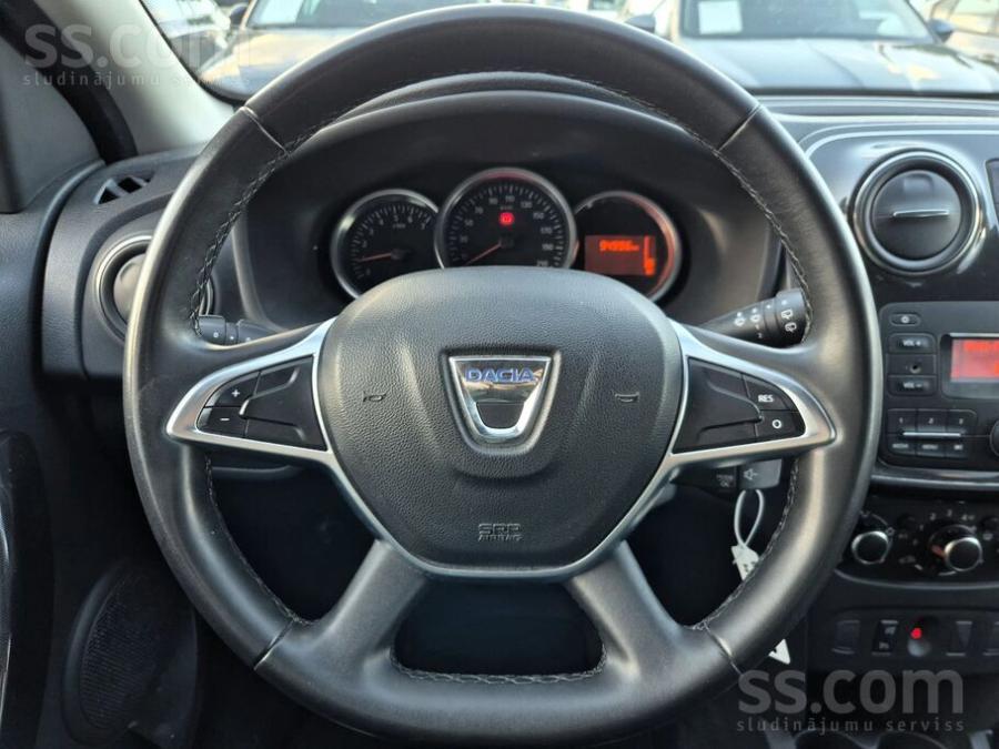 Grey Dacia Logan 2019 in Riga, with an engine capacity of 1.50 L and mileage of 95 thousand km for 5990 €, photo 11 on AUTOMOTO.COM.LV