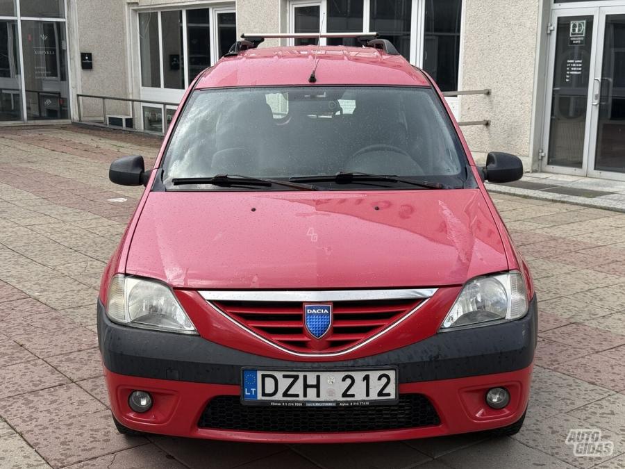 Sarkans Dacia Logan 2008 Viļņa, ar dzinēja tilpumu 1.50 L un nobraukumu 135 tūkst. km par 1160 €, foto 3 vietnē AUTOMOTO.COM.LV