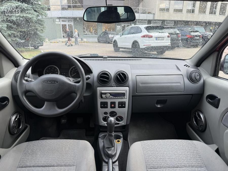Sarkans Dacia Logan 2008 Viļņa, ar dzinēja tilpumu 1.50 L un nobraukumu 135 tūkst. km par 1160 €, foto 8 vietnē AUTOMOTO.COM.LV