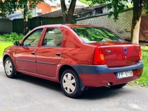 Red Dacia Logan 2005 in Riga, with an engine capacity of 1.60 L and mileage of 95 thousand km for 1700 €, photo 5 on AUTOMOTO.COM.LV