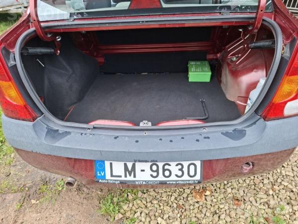 Sarkans Dacia Logan 2006 Balvi, ar dzinēja tilpumu 1.40 L un nobraukumu 191 tūkst. km par 930 €, foto 7 vietnē AUTOMOTO.COM.LV