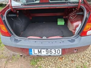 Red Dacia Logan 2006 in Balvi, with an engine capacity of 1.40 L and mileage of 191 thousand km for 930 €, photo 7 on AUTOMOTO.COM.LV