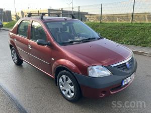 Red Dacia Logan 2006 in Jelgava, with an engine capacity of 1.40 L and mileage of 185 thousand km for 995 €, photo  on AUTOMOTO.COM.LV