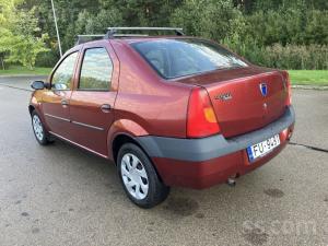 Red Dacia Logan 2006 in Jelgava, with an engine capacity of 1.40 L and mileage of 185 thousand km for 995 €, photo 5 on AUTOMOTO.COM.LV