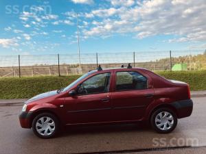 Red Dacia Logan 2006 in Jelgava, with an engine capacity of 1.40 L and mileage of 185 thousand km for 995 €, photo 6 on AUTOMOTO.COM.LV