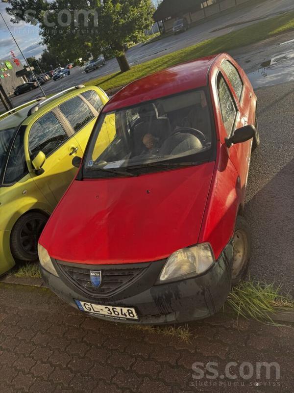 Sarkans Dacia Logan 2007 Cēsis, ar dzinēja tilpumu 1.40 L un nobraukumu 304 tūkst. km par 350 €, foto 2 vietnē AUTOMOTO.COM.LV