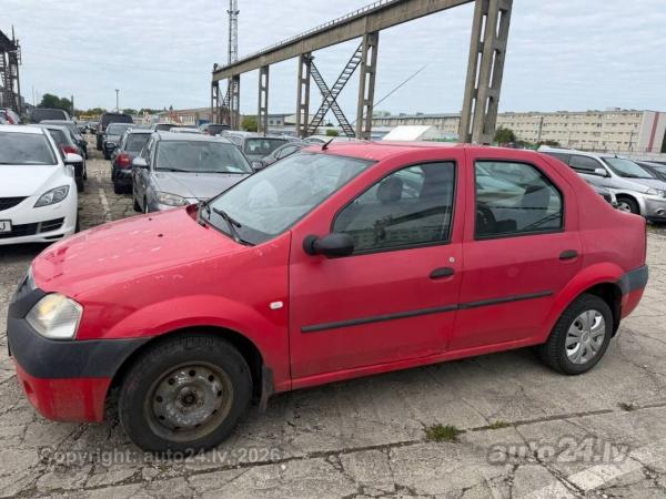 Red Dacia Logan 2007 in Tallinn, with an engine capacity of 1.40 L and mileage of 326 thousand km for 399 €, photo 3 on AUTOMOTO.COM.LV