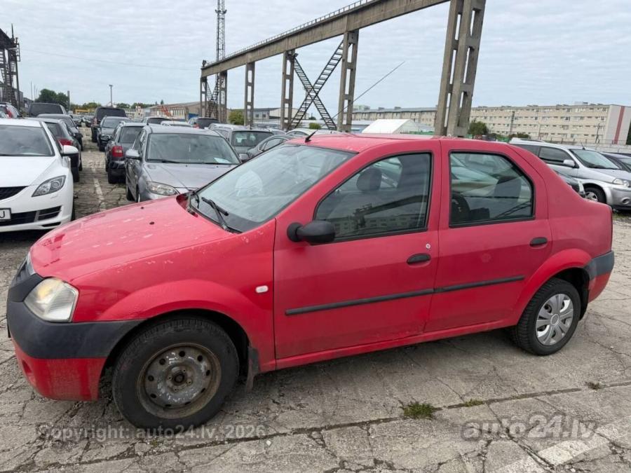 Sarkans Dacia Logan 2007 Tallina, ar dzinēja tilpumu 1.40 L un nobraukumu 326 tūkst. km par 399 €, foto 3 vietnē AUTOMOTO.COM.LV