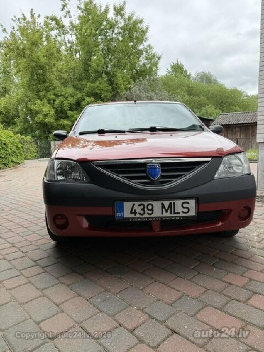 Sarkans Dacia Logan 2008 Tallina, ar dzinēja tilpumu 1.40 L un nobraukumu 28 tūkst. km par 2800 €, foto 1 vietnē AUTOMOTO.COM.LV