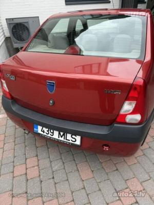 Sarkans Dacia Logan 2008 Tallina, ar dzinēja tilpumu 1.40 L un nobraukumu 28 tūkst. km par 2800 €, foto 3 vietnē AUTOMOTO.COM.LV