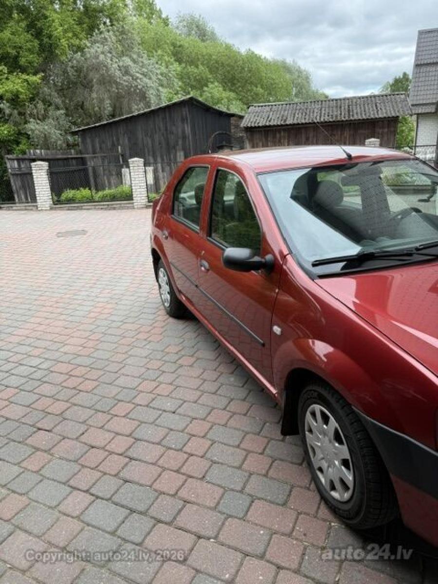 Sarkans Dacia Logan 2008 Tallina, ar dzinēja tilpumu 1.40 L un nobraukumu 28 tūkst. km par 2800 €, foto 6 vietnē AUTOMOTO.COM.LV
