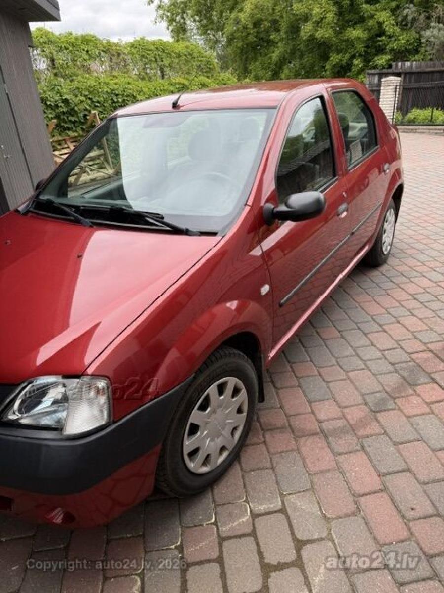 Sarkans Dacia Logan 2008 Tallina, ar dzinēja tilpumu 1.40 L un nobraukumu 28 tūkst. km par 2800 €, foto 7 vietnē AUTOMOTO.COM.LV