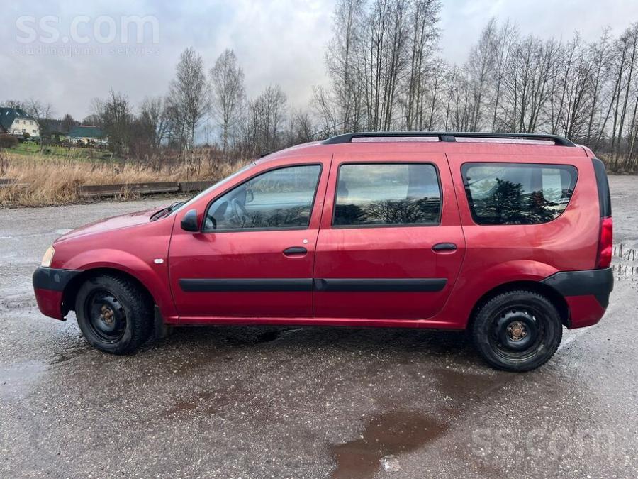 Red Dacia Logan 2007 in Gulbene, with an engine capacity of 1.50 L and mileage of 286 thousand km for 1590 €, photo 2 on AUTOMOTO.COM.LV