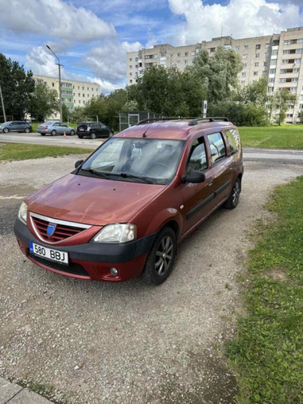 Sarkans Dacia Logan 2008 Narva, ar dzinēja tilpumu 1.60 L un nobraukumu 207 tūkst. km par 700 €, foto 8 vietnē AUTOMOTO.COM.LV