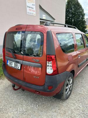 Sarkans Dacia Logan 2008 Narva, ar dzinēja tilpumu 1.60 L un nobraukumu 207 tūkst. km par 700 €, foto 11 vietnē AUTOMOTO.COM.LV