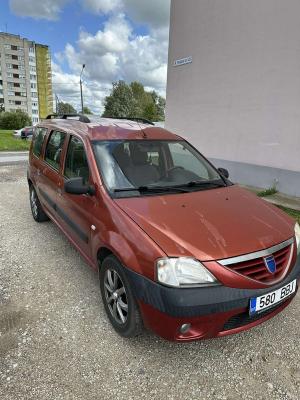 Sarkans Dacia Logan 2008 Narva, ar dzinēja tilpumu 1.60 L un nobraukumu 207 tūkst. km par 700 €, foto 24 vietnē AUTOMOTO.COM.LV
