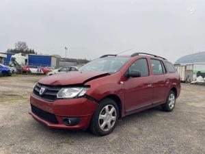 Sarkans Dacia Logan 2017 Radviliškis, ar dzinēja tilpumu 1.46 L un nobraukumu 209 tūkst. km par 3450 €, foto  vietnē AUTOMOTO.COM.LV
