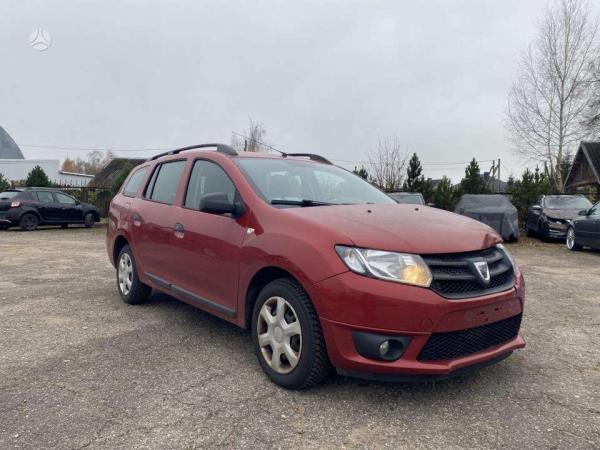 Sarkans Dacia Logan 2017 Radviliškis, ar dzinēja tilpumu 1.46 L un nobraukumu 209 tūkst. km par 3450 €, foto 2 vietnē AUTOMOTO.COM.LV