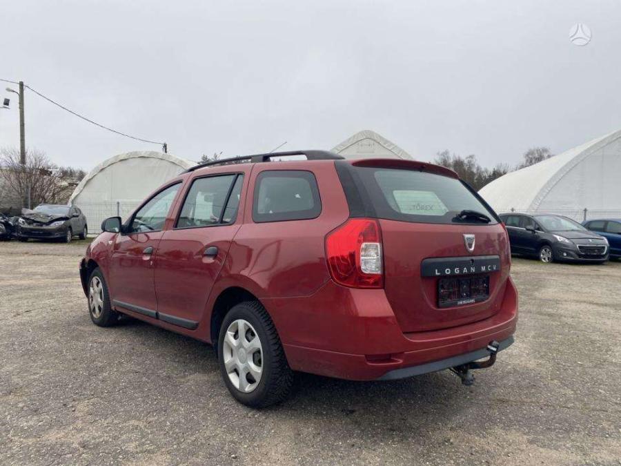 Sarkans Dacia Logan 2017 Radviliškis, ar dzinēja tilpumu 1.46 L un nobraukumu 209 tūkst. km par 3450 €, foto 4 vietnē AUTOMOTO.COM.LV