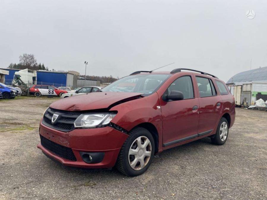 Sarkans Dacia Logan 2017 Radviliškis, ar dzinēja tilpumu 1.46 L un nobraukumu 209 tūkst. km par 3250 €, foto 1 vietnē AUTOMOTO.COM.LV