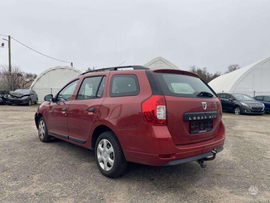 Sarkans Dacia Logan 2017 Radviliškis, ar dzinēja tilpumu 1.46 L un nobraukumu 209 tūkst. km par 3250 €, foto 4 vietnē AUTOMOTO.COM.LV