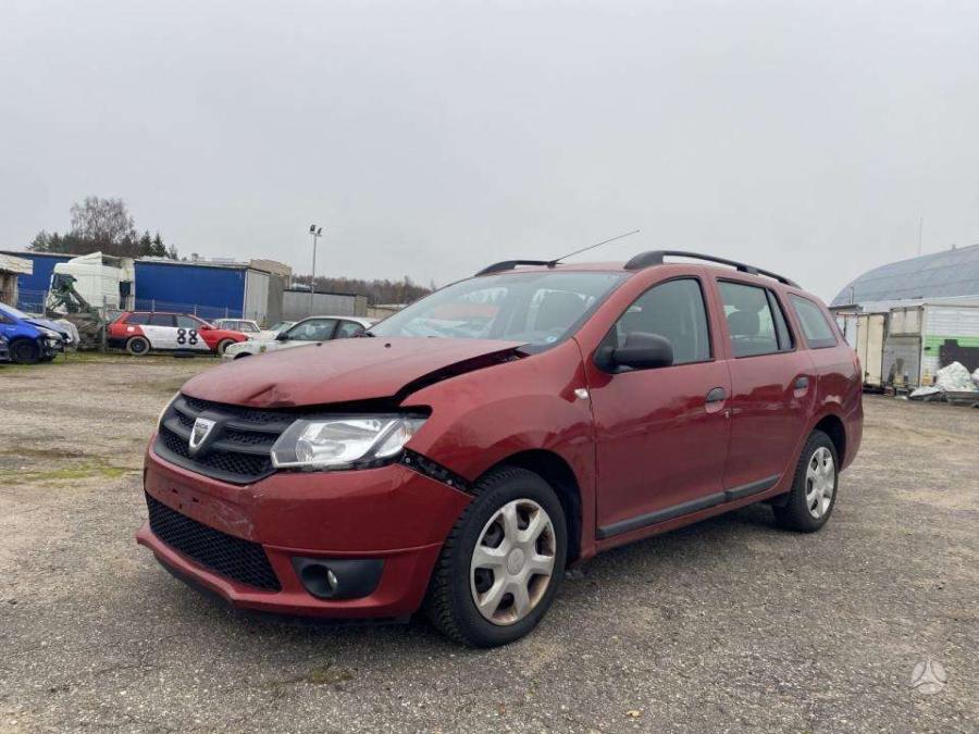 Sarkans Dacia Logan 2017 Radviliškis, ar dzinēja tilpumu 1.46 L un nobraukumu 209 tūkst. km par 2950 €, foto 1 vietnē AUTOMOTO.COM.LV