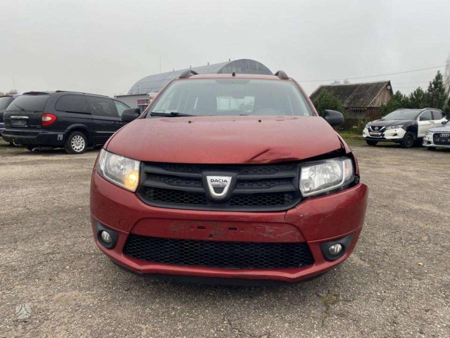 Sarkans Dacia Logan 2017 Radviliškis, ar dzinēja tilpumu 1.46 L un nobraukumu 209 tūkst. km par 2950 €, foto 6 vietnē AUTOMOTO.COM.LV