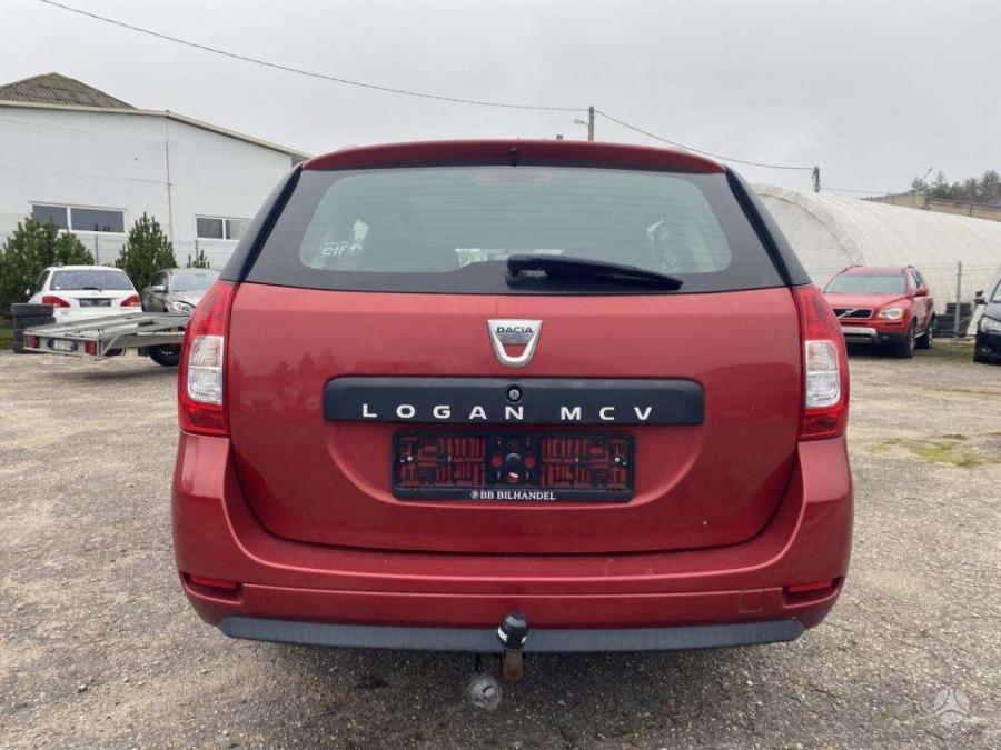Sarkans Dacia Logan 2017 Radviliškis, ar dzinēja tilpumu 1.46 L un nobraukumu 209 tūkst. km par 2950 €, foto 7 vietnē AUTOMOTO.COM.LV