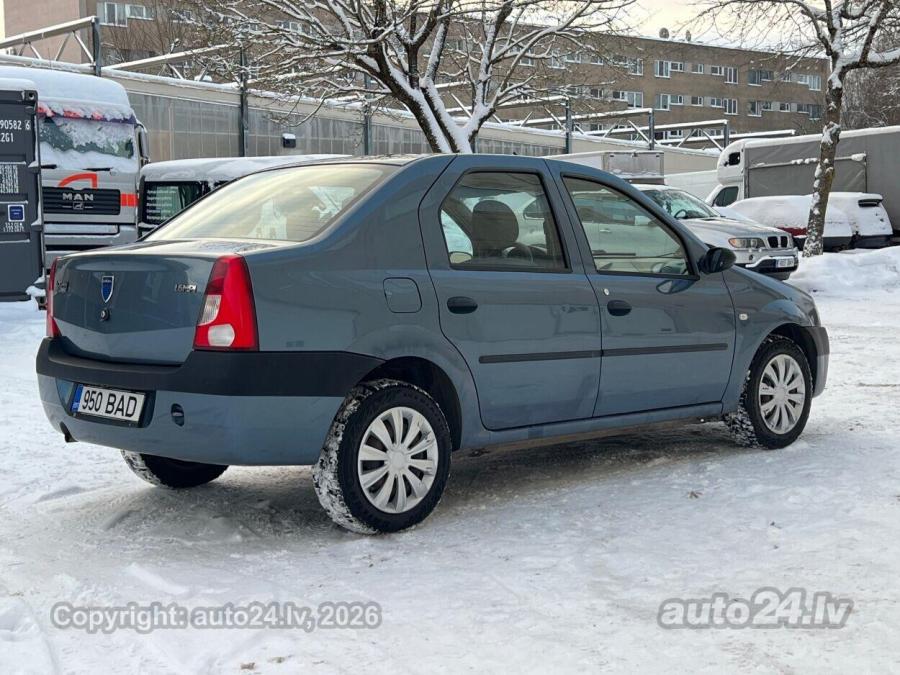 Dacia Logan 2007 in Narva, with an engine capacity of 1.60 L and mileage of 138 thousand km for 999 €, photo 4 on AUTOMOTO.COM.LV