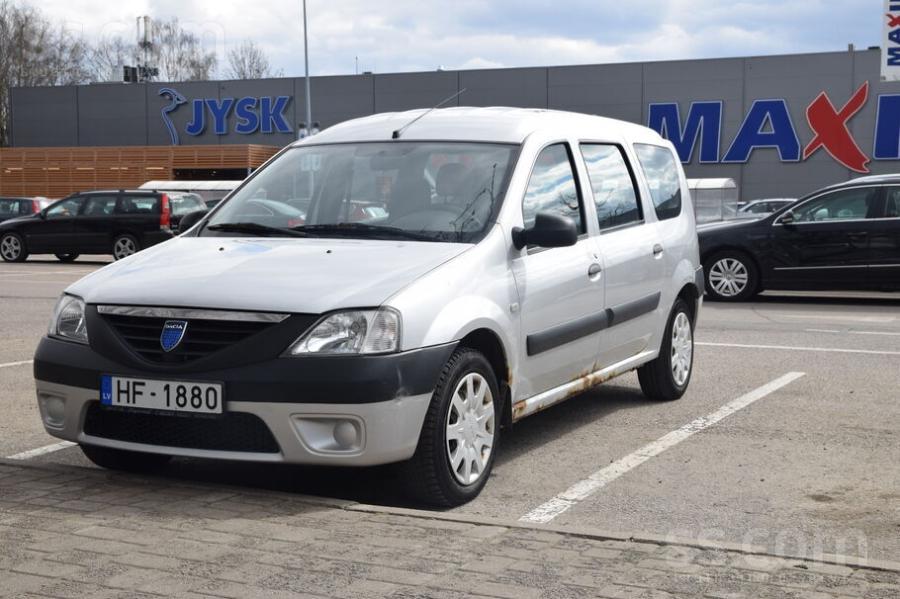 Dacia Logan 2008 in Riga, with an engine capacity of 1.60 L and mileage of 148 thousand km for 950 €, photo 1 on AUTOMOTO.COM.LV