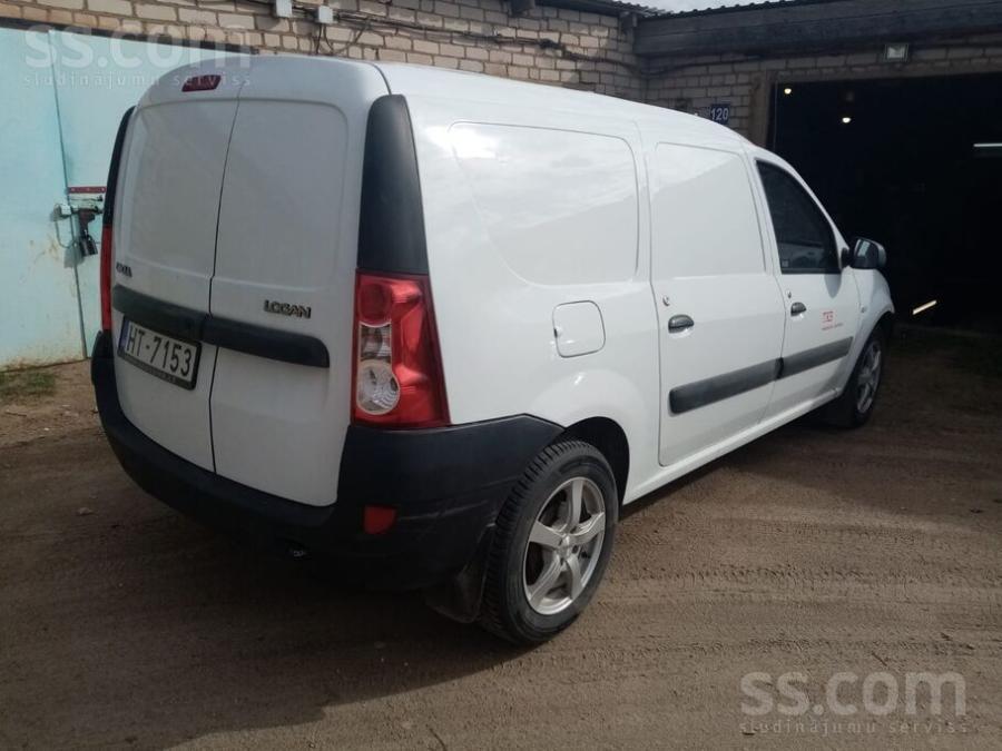 Белый Дачия Логан 2011 в Лудза, объемом двигателя 1.60 л и пробегом 270 тыс. км за 1650 €, фото 4 на AUTOMOTO.COM.LV