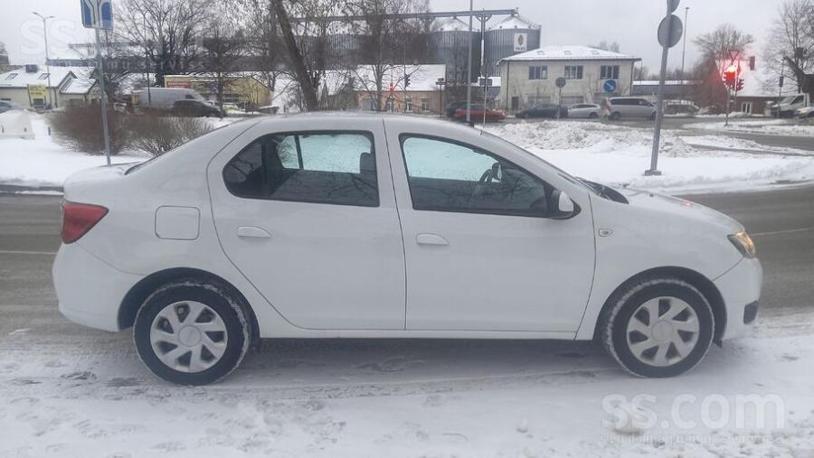 White Dacia Logan 2014 in Jelgava, with an engine capacity of 1.50 L and mileage of 220 thousand km for 3100 €, photo 3 on AUTOMOTO.COM.LV