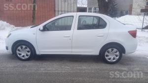 White Dacia Logan 2014 in Jelgava, with an engine capacity of 1.50 L and mileage of 220 thousand km for 3100 €, photo 4 on AUTOMOTO.COM.LV